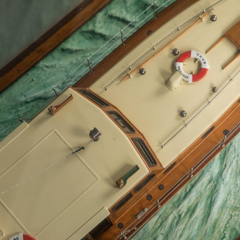 20th Century Waterline Model By Bassett Lowke Ltd, England, 1955 For ...