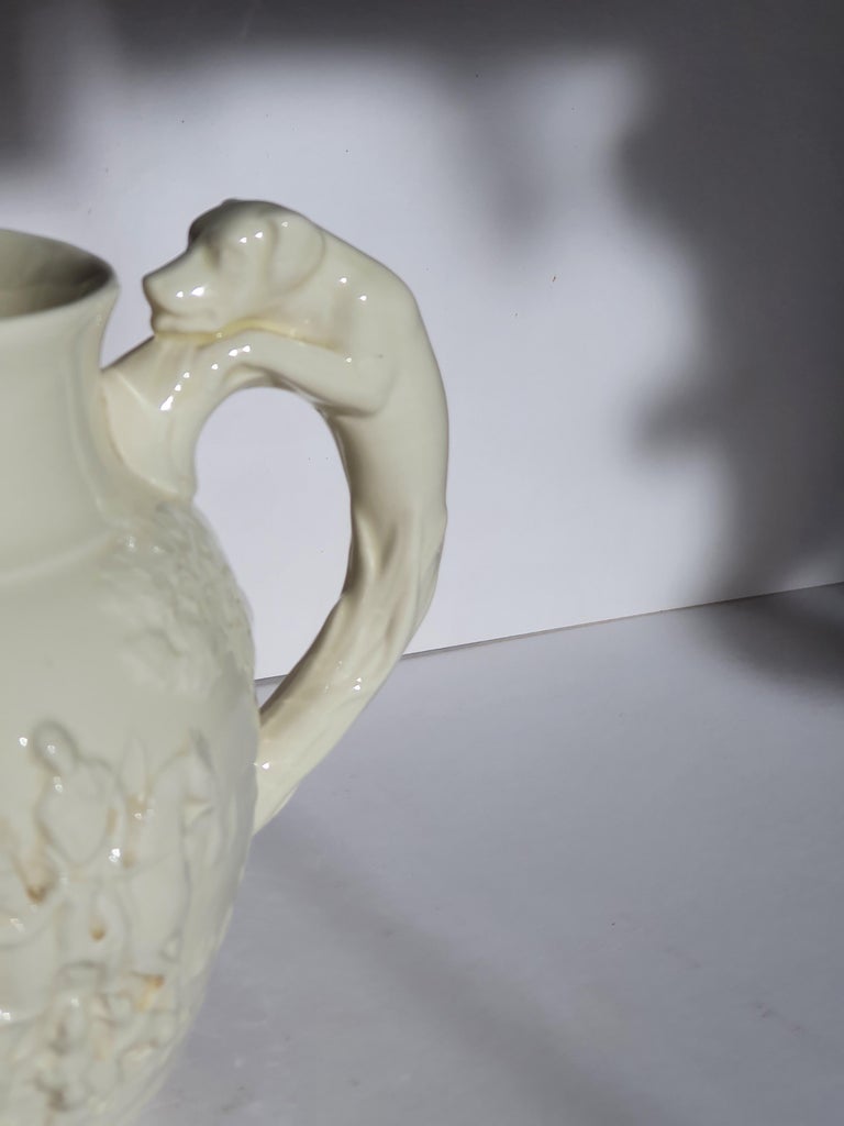 20th Century Wedgwood Creamware Fox Hunting Jug, England, circa 1970 at ...