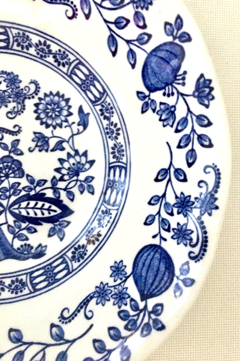 20th Century Wedgwood Dinnerware "Blue Onion" and "Heritage" Set/23 at ...