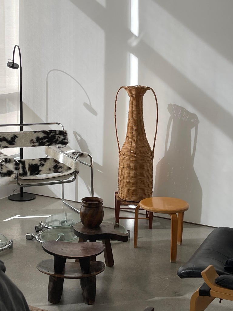 20th Century Woven Reed XL Vessel For Sale at 1stDibs