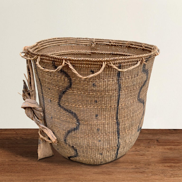 20th Century Yanomami Gathering Basket at 1stDibs | yanomami baskets