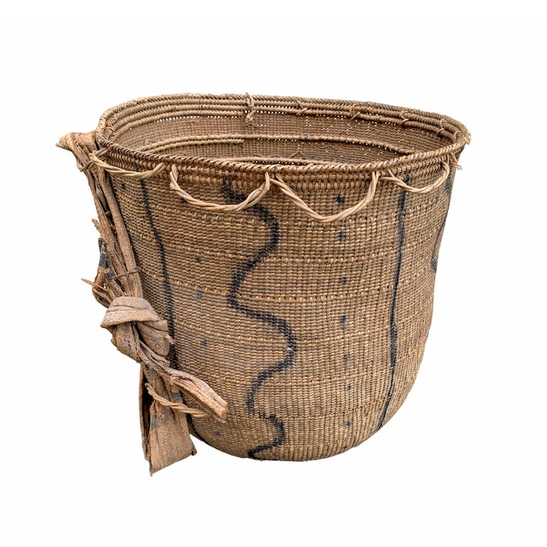 20th Century Yanomami Gathering Basket at 1stDibs | yanomami baskets