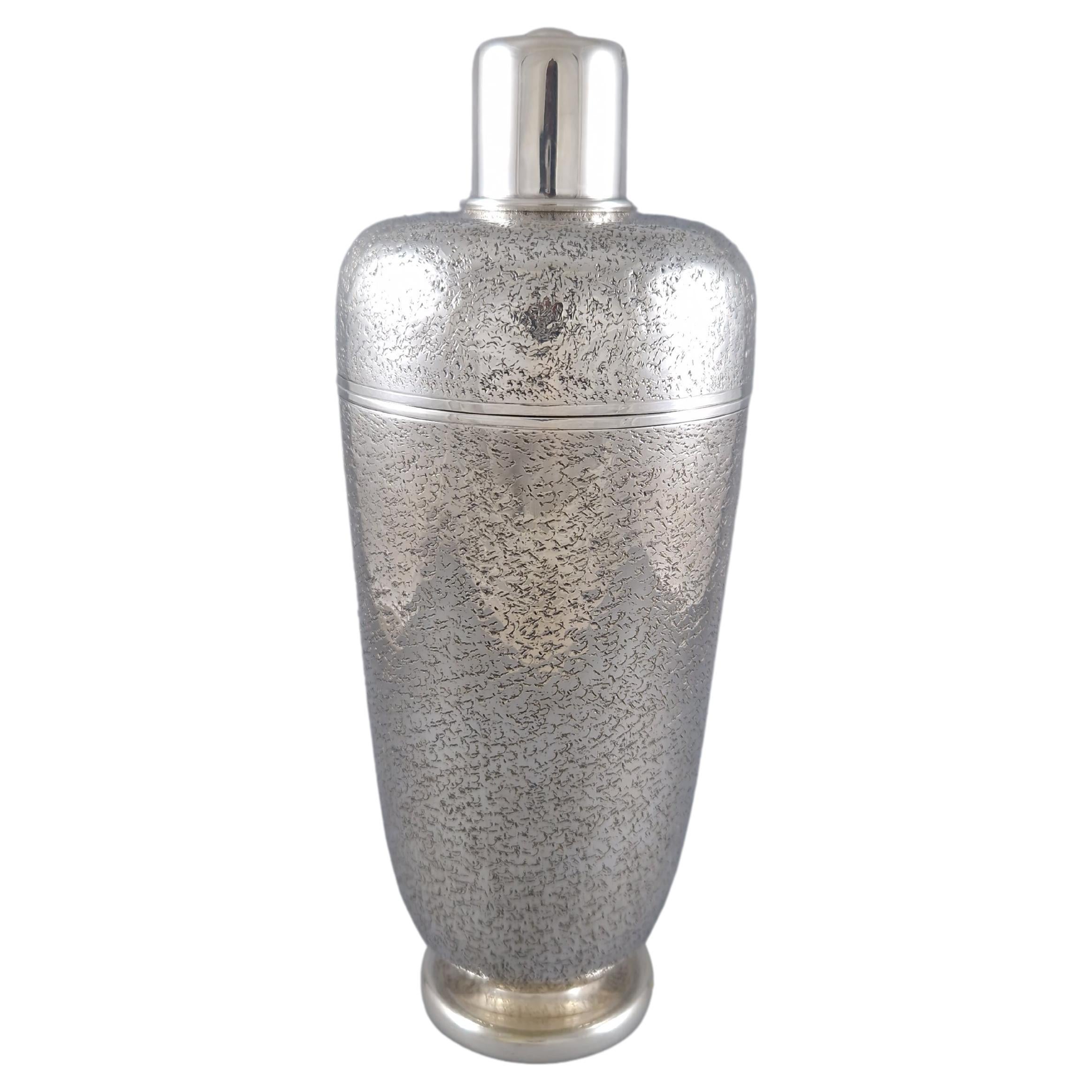 20th Italian Solid Silver Shaker For Sale at 1stDibs