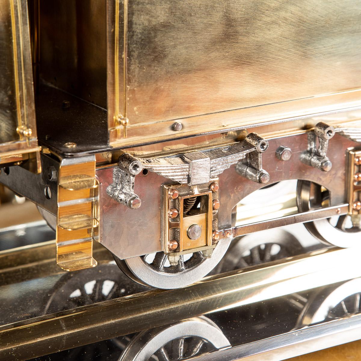 20thc Brass and Aluminium Model of an Atlantic Class Locomotive by ...