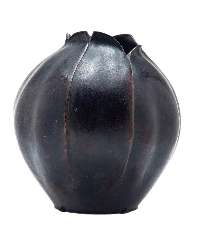 20th Century Japanese Lotus-Form Vase at 1stDibs
