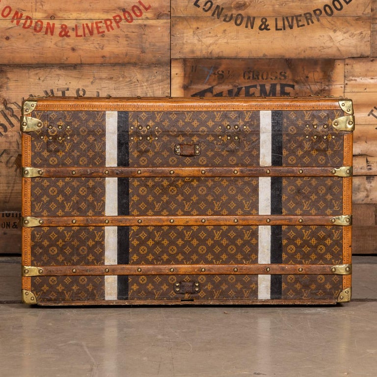 20th Century Louis Vuitton Cabin Trunk in Monogrammed Canvas, Paris ...