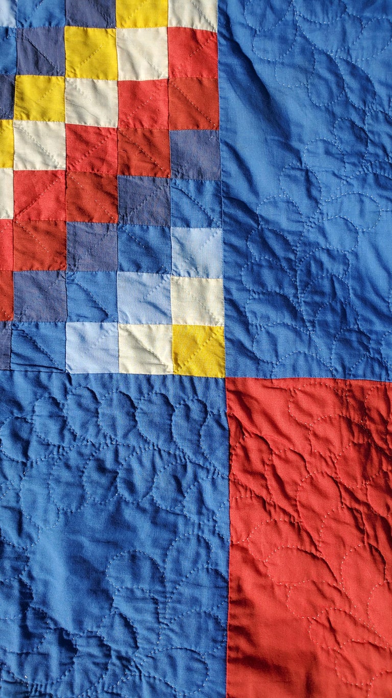 20th Century Pennsylvania Amish Philadelphia Pavement Quilt For Sale at ...