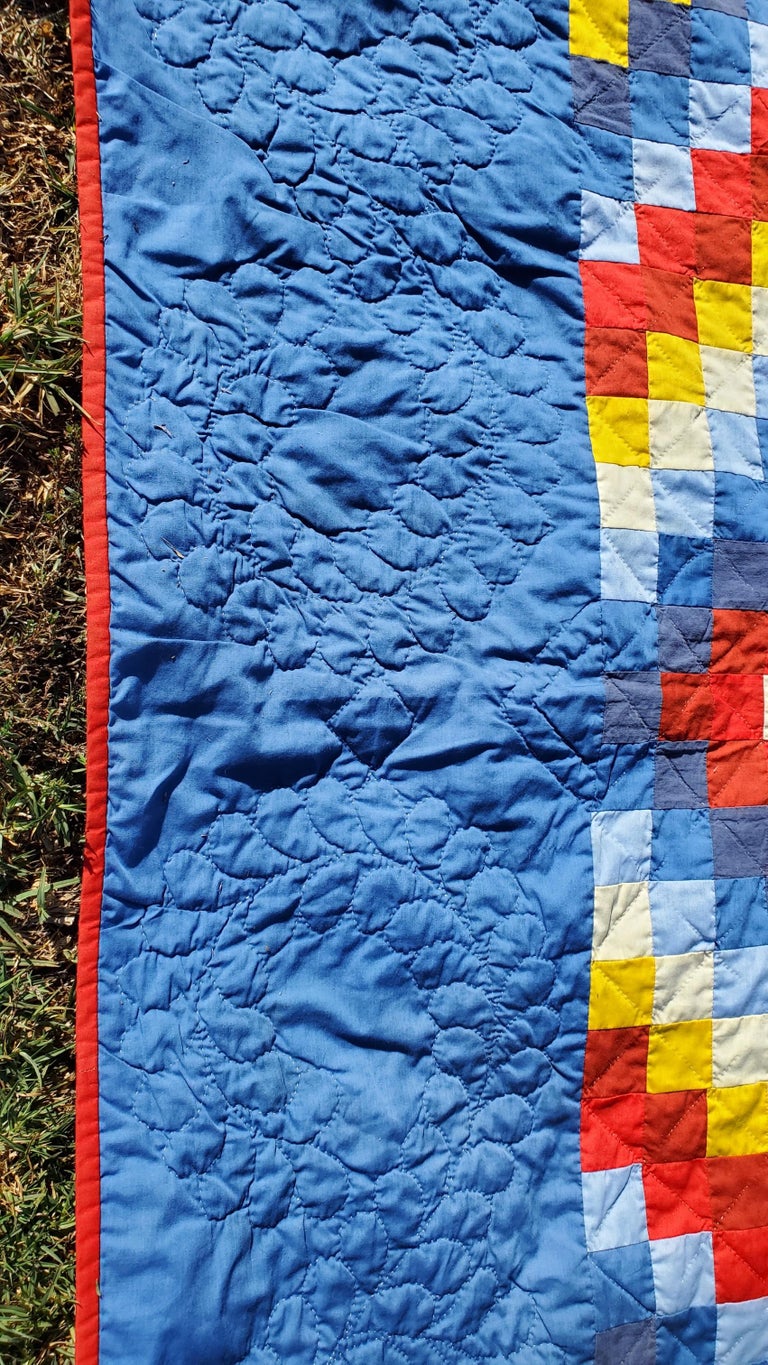 20th Century Pennsylvania Amish Philadelphia Pavement Quilt For Sale at ...