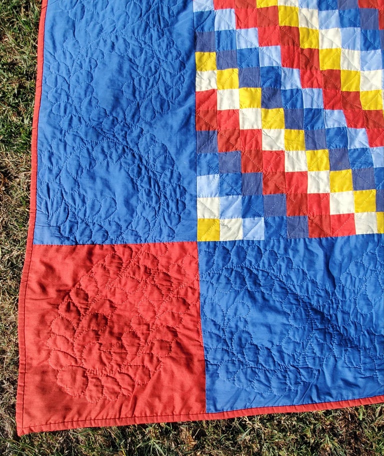 20th Century Pennsylvania Amish Philadelphia Pavement Quilt For Sale at ...