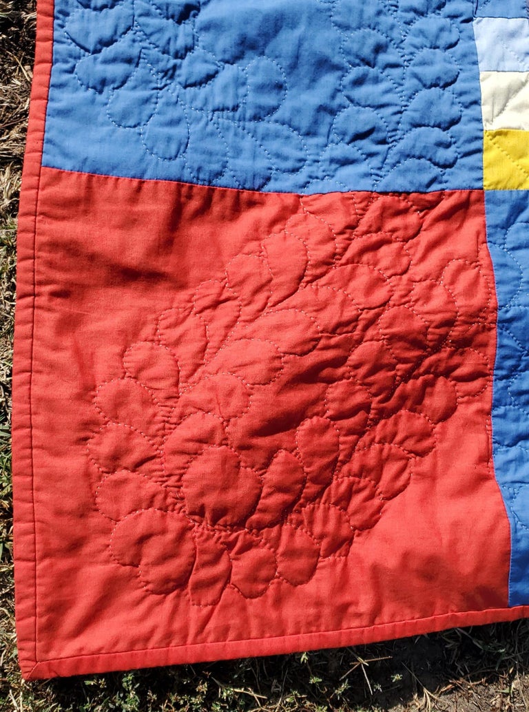 20th Century Pennsylvania Amish Philadelphia Pavement Quilt For Sale at ...