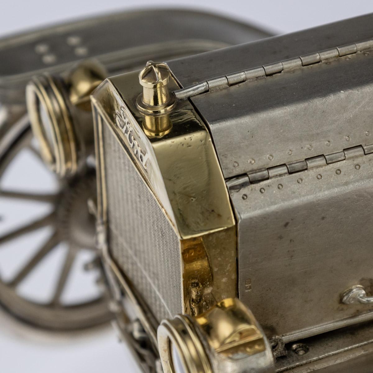 20th Century Solid Silver Ford Model T 'Tin Lizzie', Garrard and Co ...