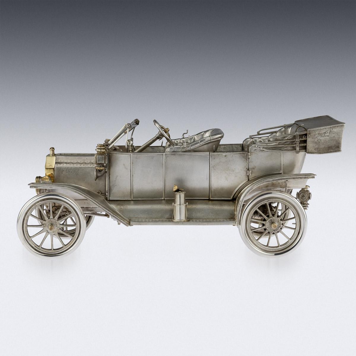 20th Century Solid Silver Ford Model T 'Tin Lizzie', Garrard and Co ...