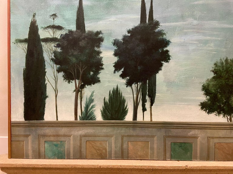 20th Century, Spanish Hyperrealism Oil on Canvas, Landscape, Signed For ...