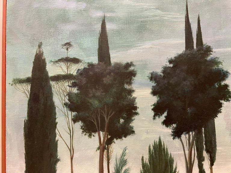 20th Century, Spanish Hyperrealism Oil on Canvas, Landscape, Signed For ...