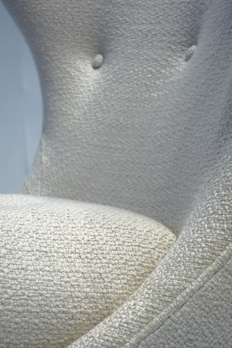 21 Century Fresh Pond Mod Wing Chair by Michael Del Piero, Made to ...