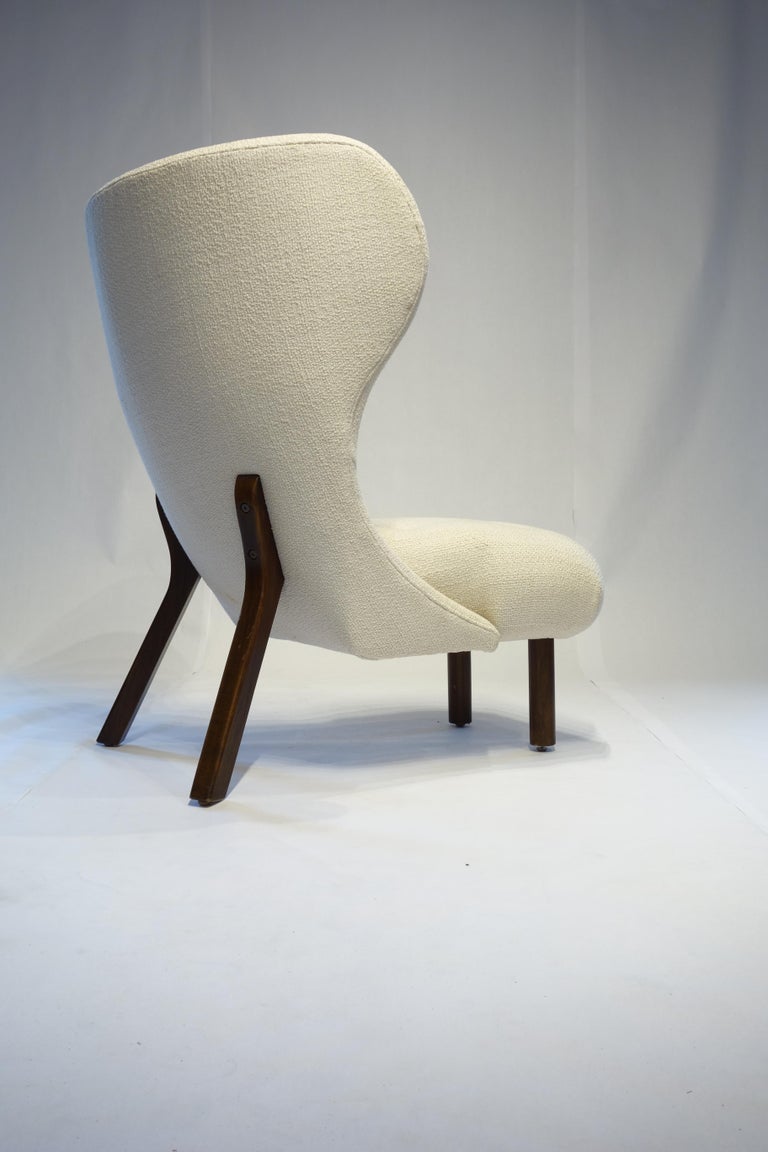 21 Century Fresh Pond Mod Wing Chair by Michael Del Piero, Made to ...