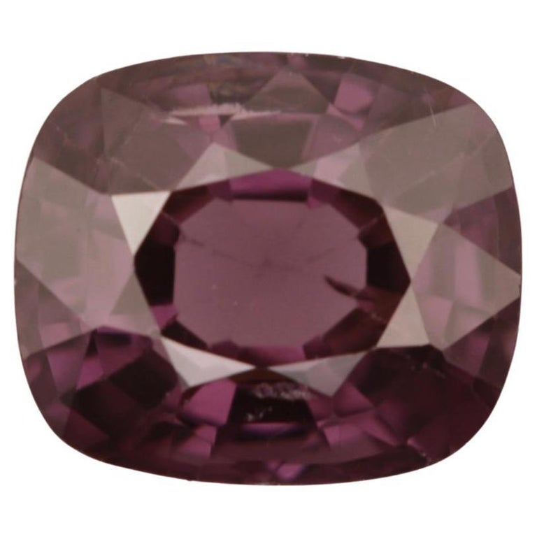 2.12 Carat Natural Violet Spinel Precious Loose Gemstone, Customisable ...