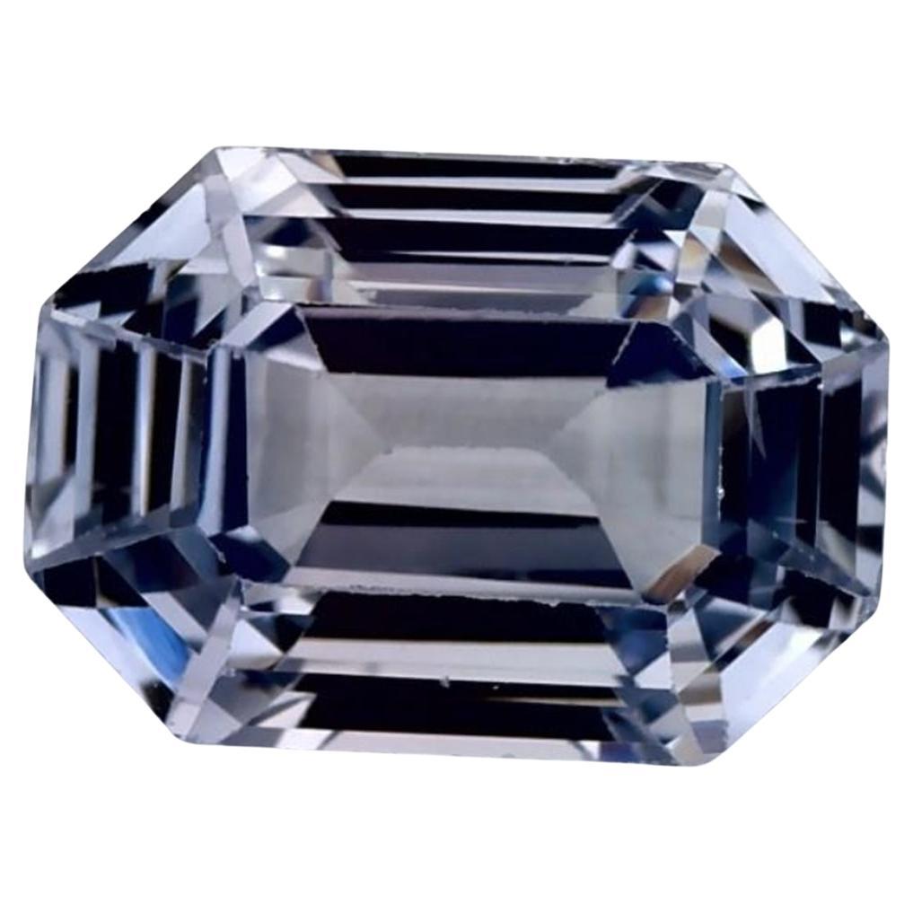 2.15 Ct Blue Sapphire Octagon Cut Loose Gemstone For Sale at 1stDibs