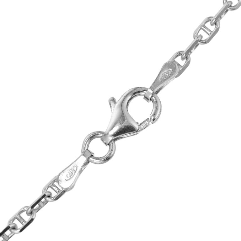 21.69 Carat Pink Oval Kunzite Diamond White Gold Pendant Necklace For ...