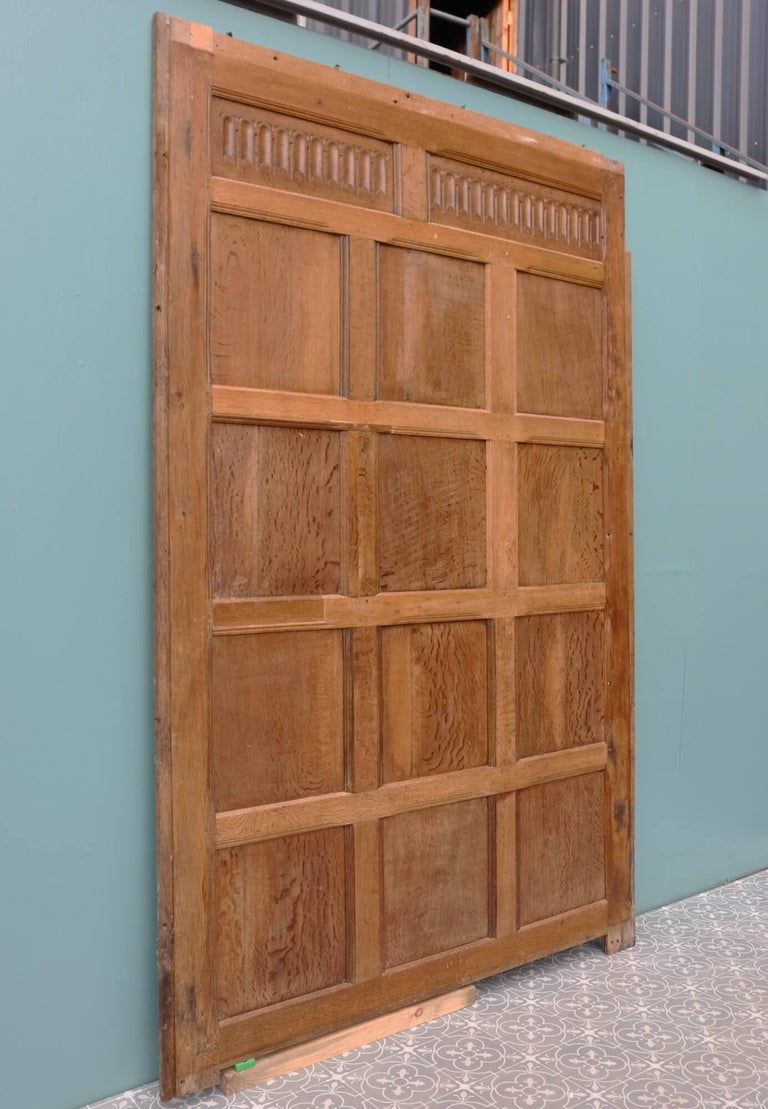 Run of Full Height English Jacobean Style Oak Wall Paneling For Sale at ...