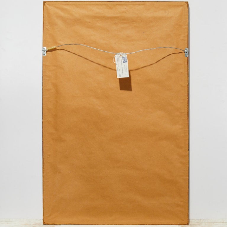 21st C., Unusual Rectangular Wall Mirror, Pierced Gilt Frame Over ...