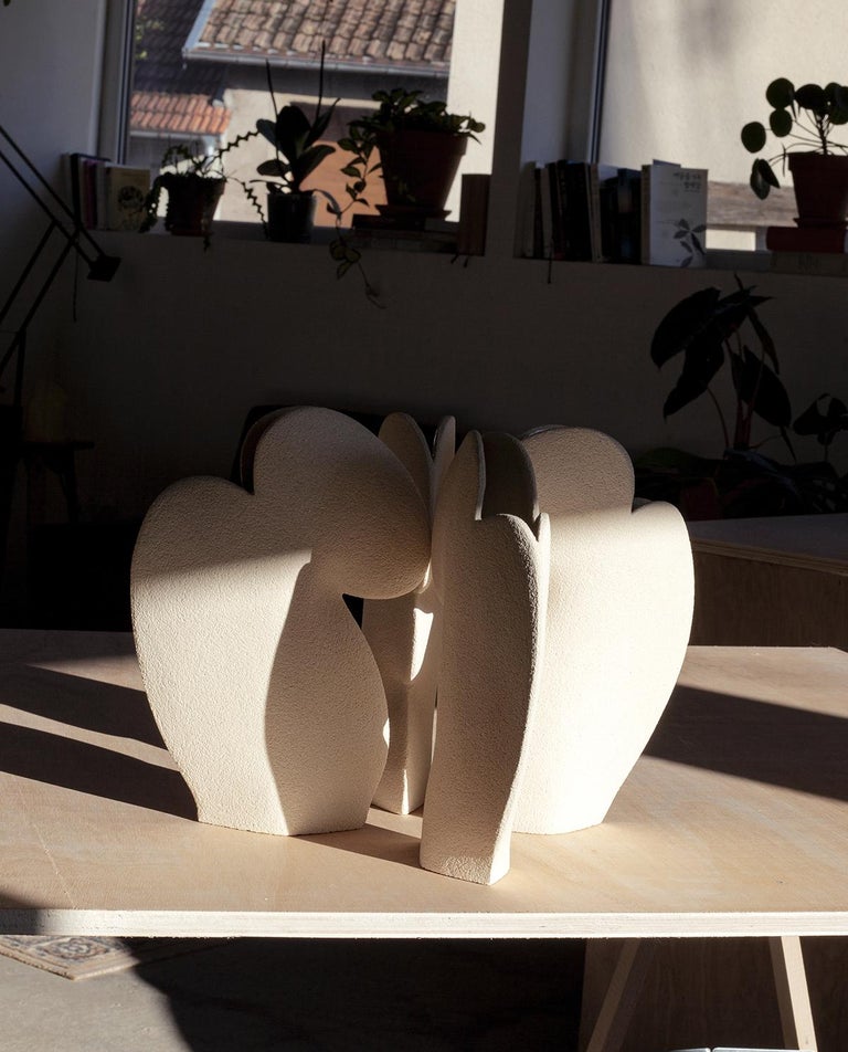 21st Century Amoureux - Man Vase in White Ceramic, Hand-Crafted in ...