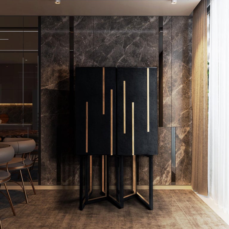 21st Century Bellagio Cabinet Stained Wood For Sale at 1stDibs | 21st ...