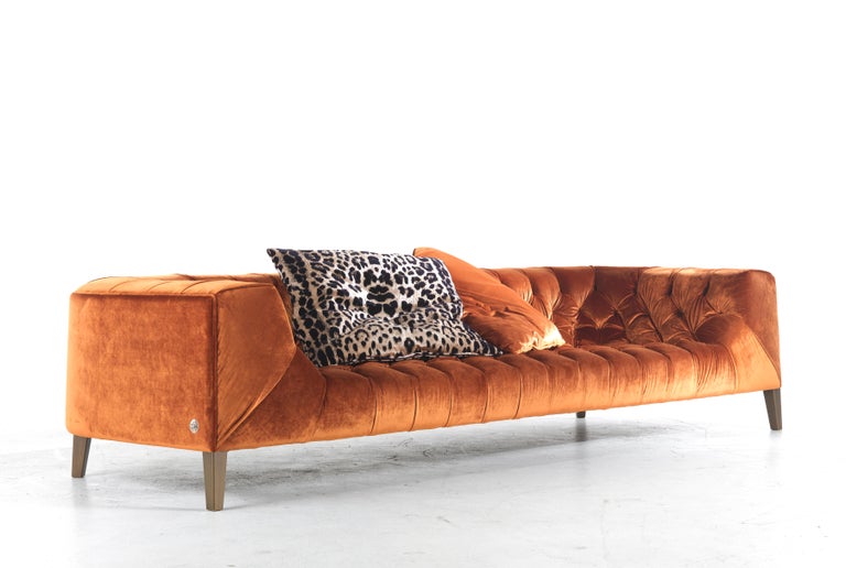 21st Century Blake 4-Seater Sofa in Fabric by Roberto Cavalli Home ...