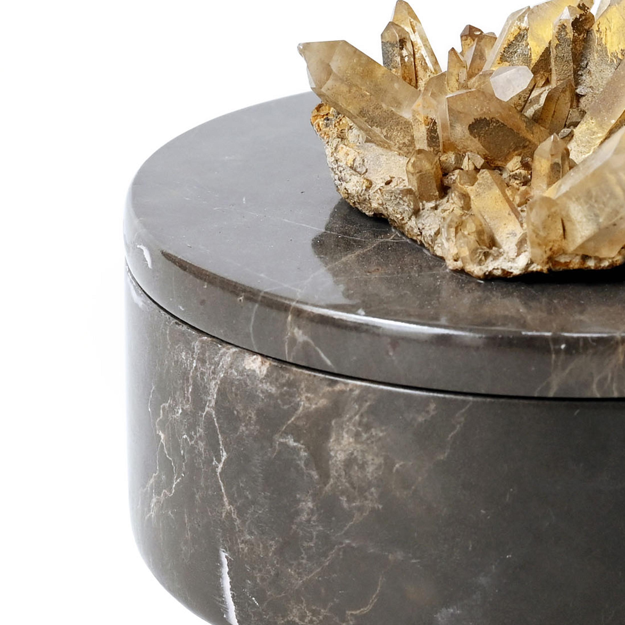 21st Century Box Crystal Quartz and Marble at 1stDibs