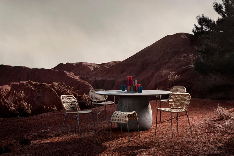 21st Century Ce Studio Dining Table Rigid Polystyrene Artisan Lava ...