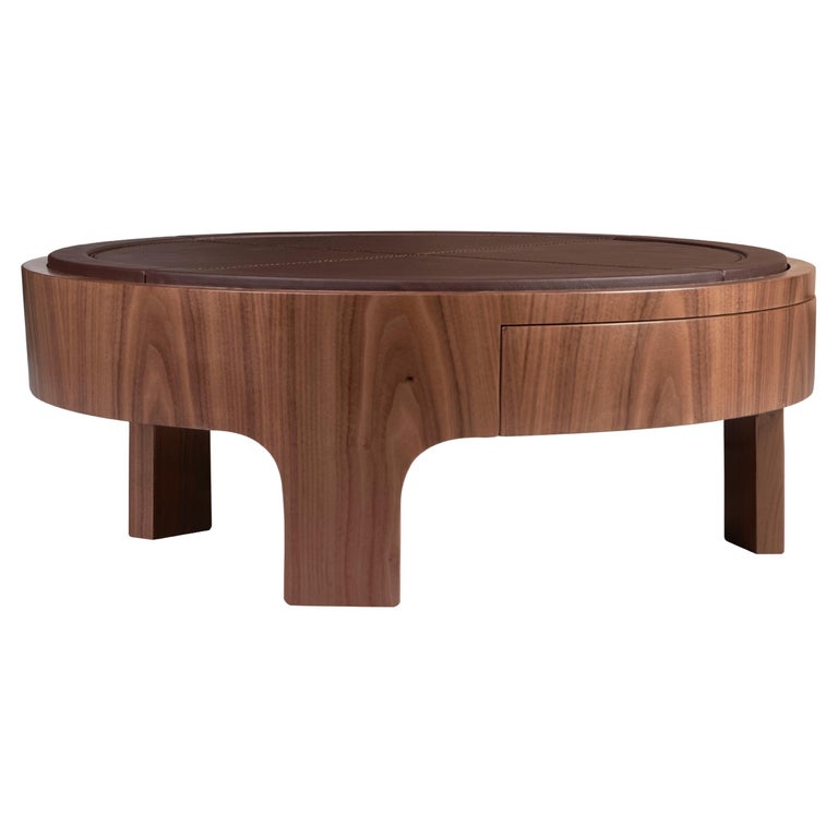 21st Century Churchill Center Table Walnut Wood by Wood Tailors Club ...