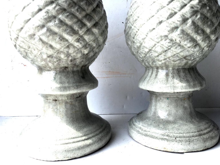 21st Century Contemporary Ceramic Glaze Cone Finial Sculptures For Sale ...