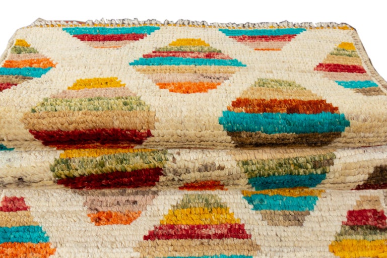 21st Century Contemporary Gabbeh Runner Rug For Sale at 1stDibs