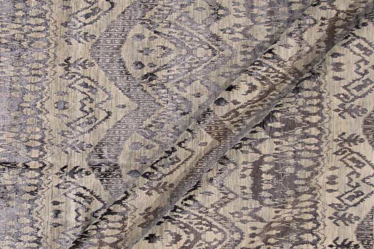 21st Century Contemporary Ikat Rug For Sale at 1stDibs