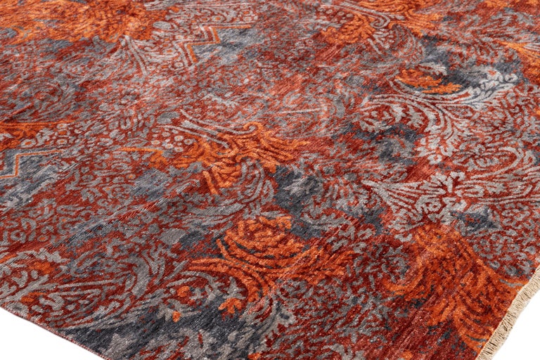 21st Century Contemporary Indian Rug For Sale at 1stDibs