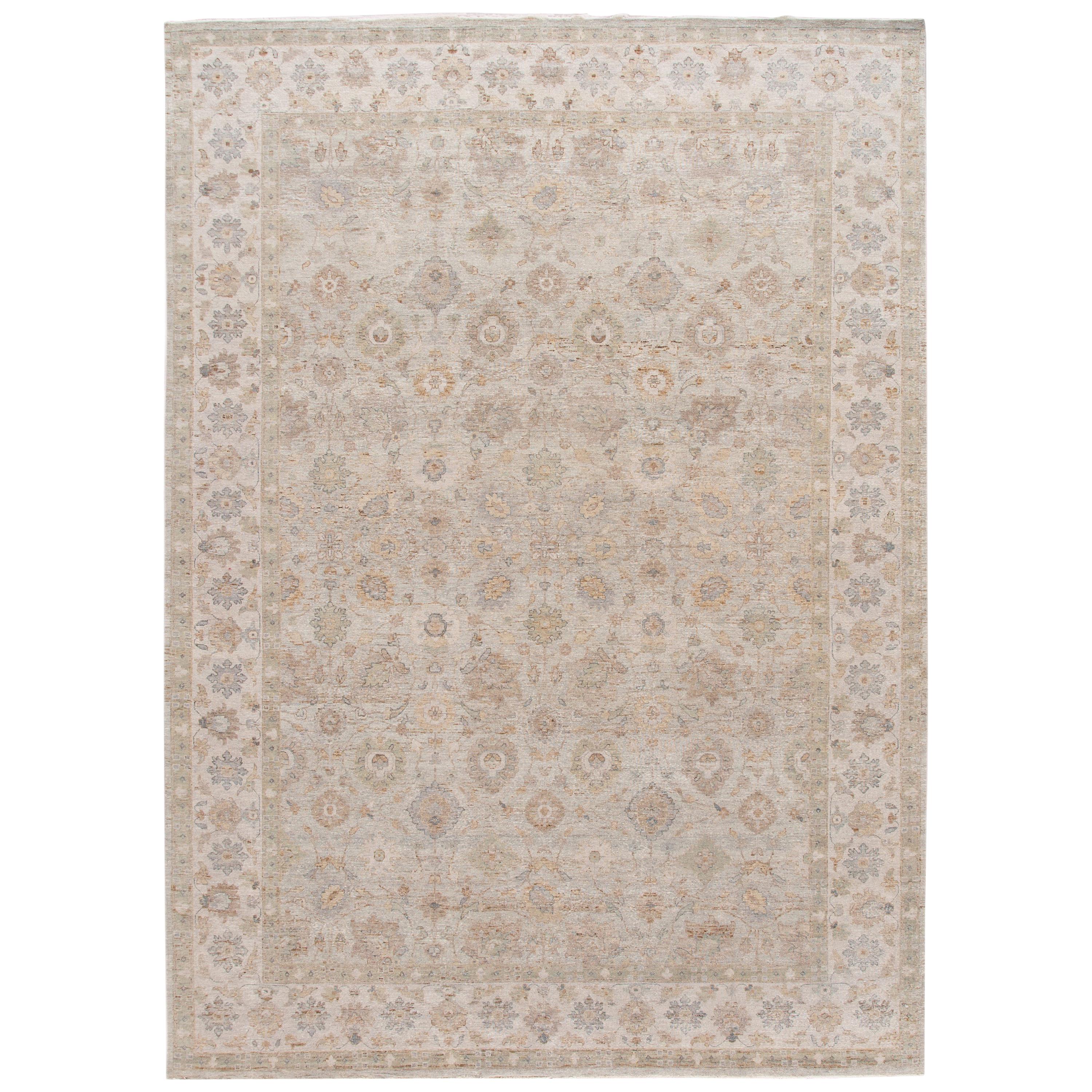 21st Century Contemporary Indian Wool Rug For Sale at 1stDibs