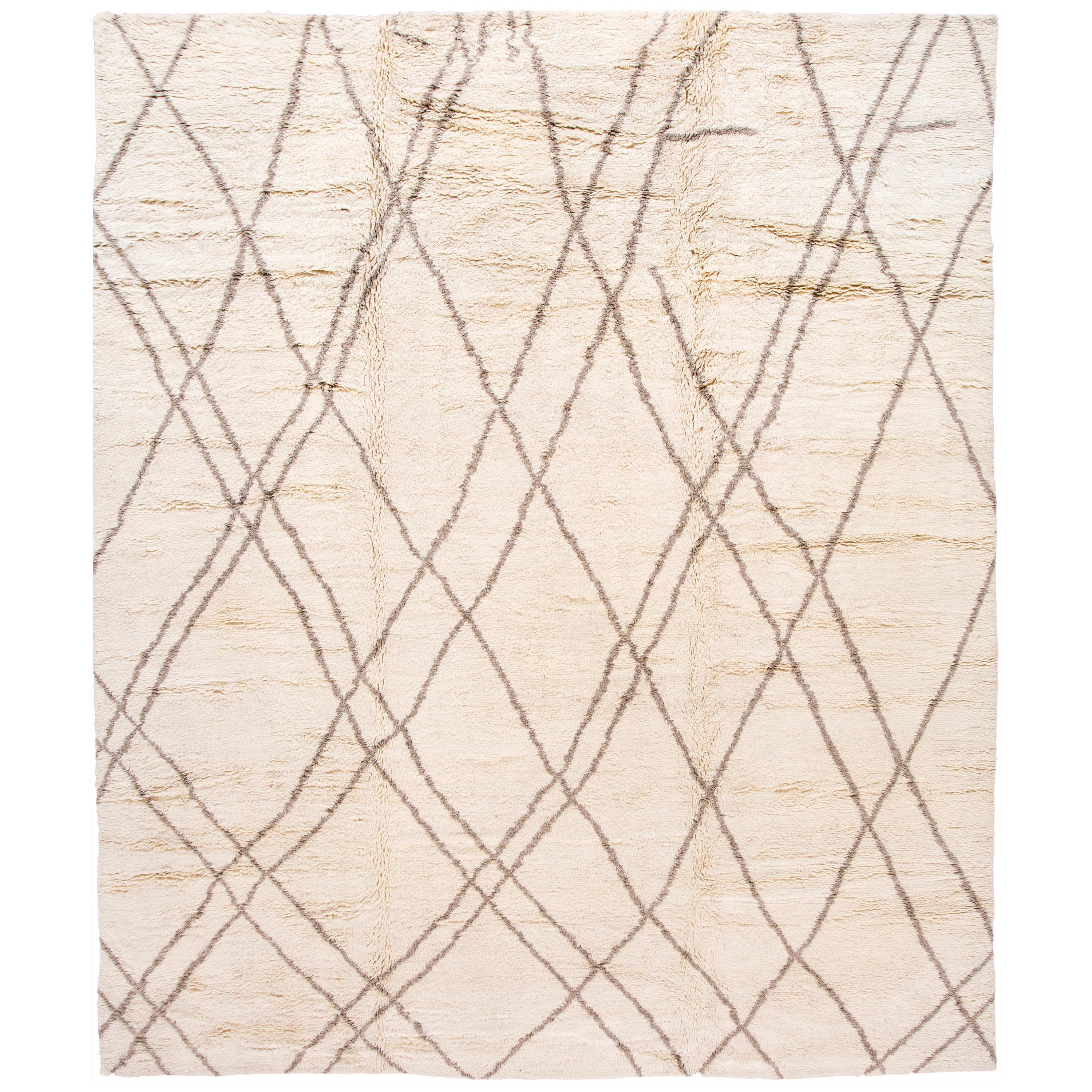 21st Century Contemporary Moroccan Style Rug For Sale at 1stDibs