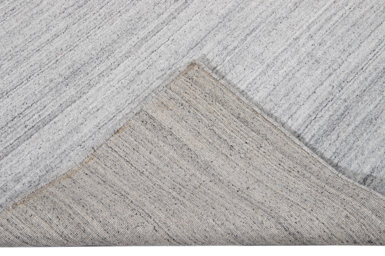 21st Century Contemporary Solid Wool Rug For Sale at 1stDibs