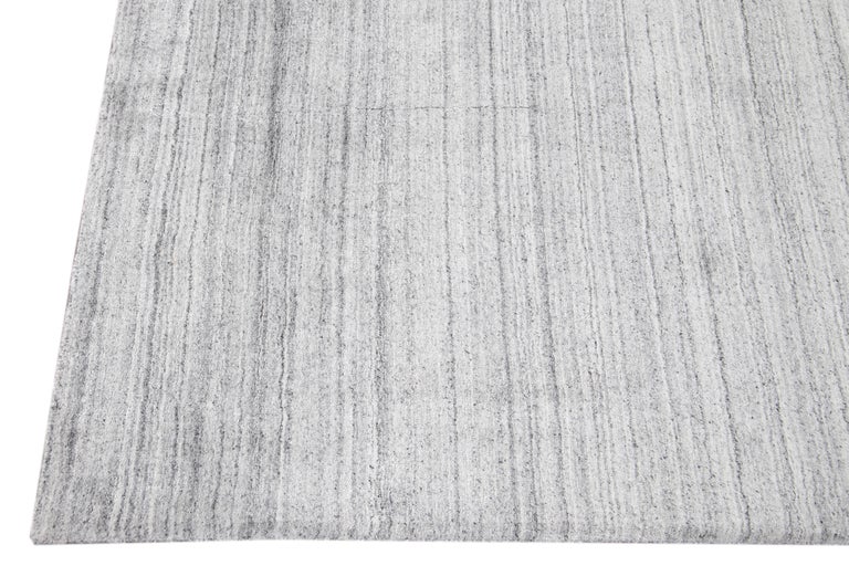 21st Century Contemporary Solid Wool Rug For Sale at 1stdibs