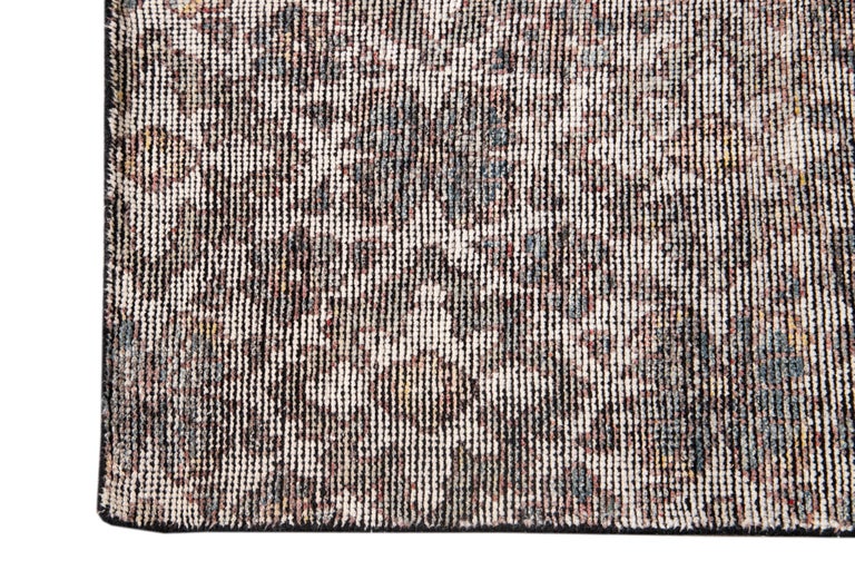 21st Century Contemporary Soumak Style Wool Rug For Sale at 1stDibs