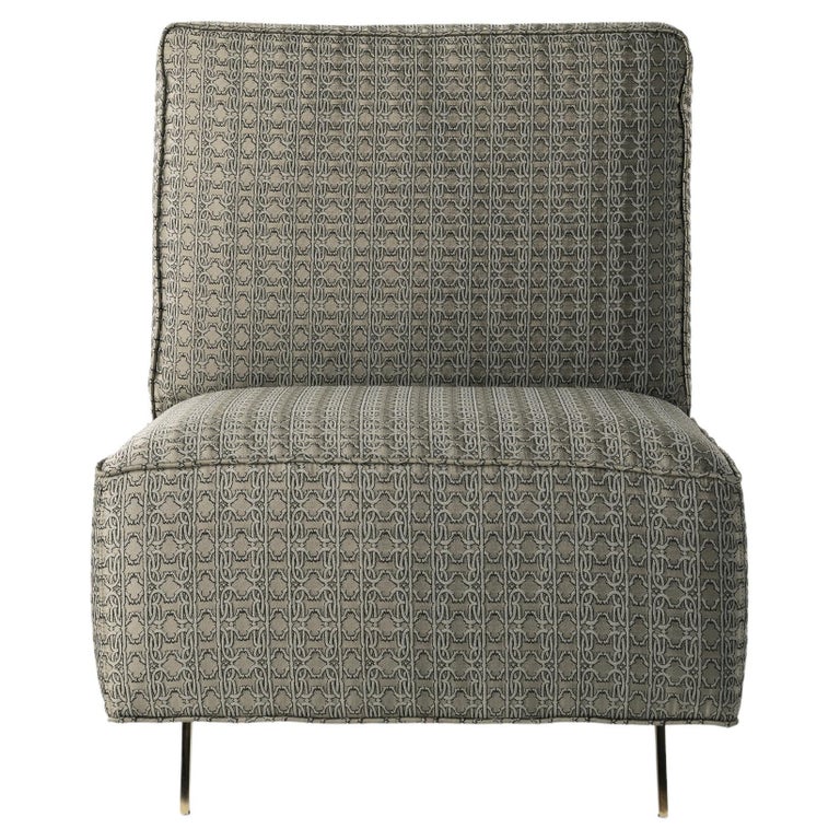 21st Century Davis Armchair in Monogram Fabric by Roberto Cavalli Home ...