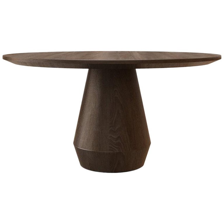 Contemporary Modern Charlotte Table in Oak by Collector Studio For Sale ...