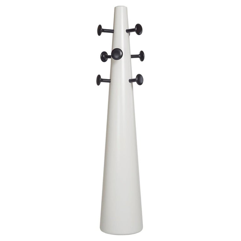 21st Century Elena Salmistraro Coat Hanger Polyurethane Solid Wood Gray ...