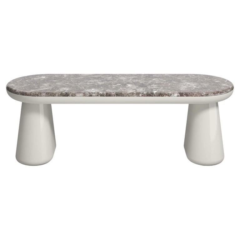 21st Century Elena Salmistraro Ione Bench Polyurethane Billiemi Grey ...