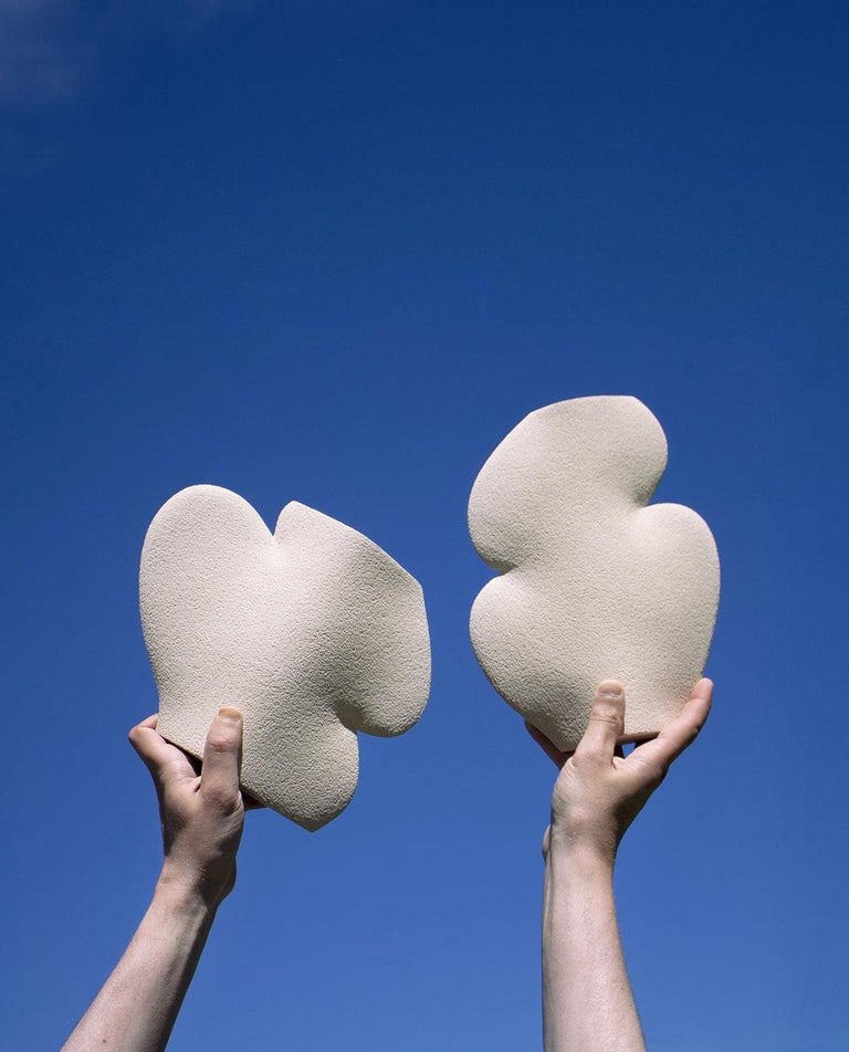 21st Century Ellipse N°1 Vase in White Ceramic, Hand-Crafted in France ...