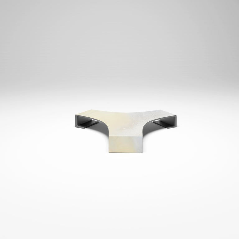 21st Century French Modernist Inspired Ultra Low Bizuté Table by Studio SORS For Sale at 1stDibs