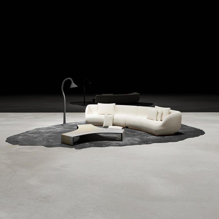 21st Century French Modernist Inspired Ultra Low Bizuté Table by Studio SORS For Sale at 1stDibs