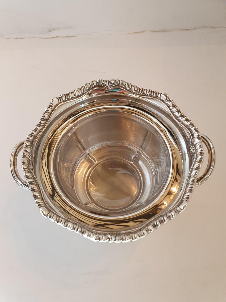 21st Century Georgian Style Hand-Crafted Sterling Silver Jam Jar, Italy ...
