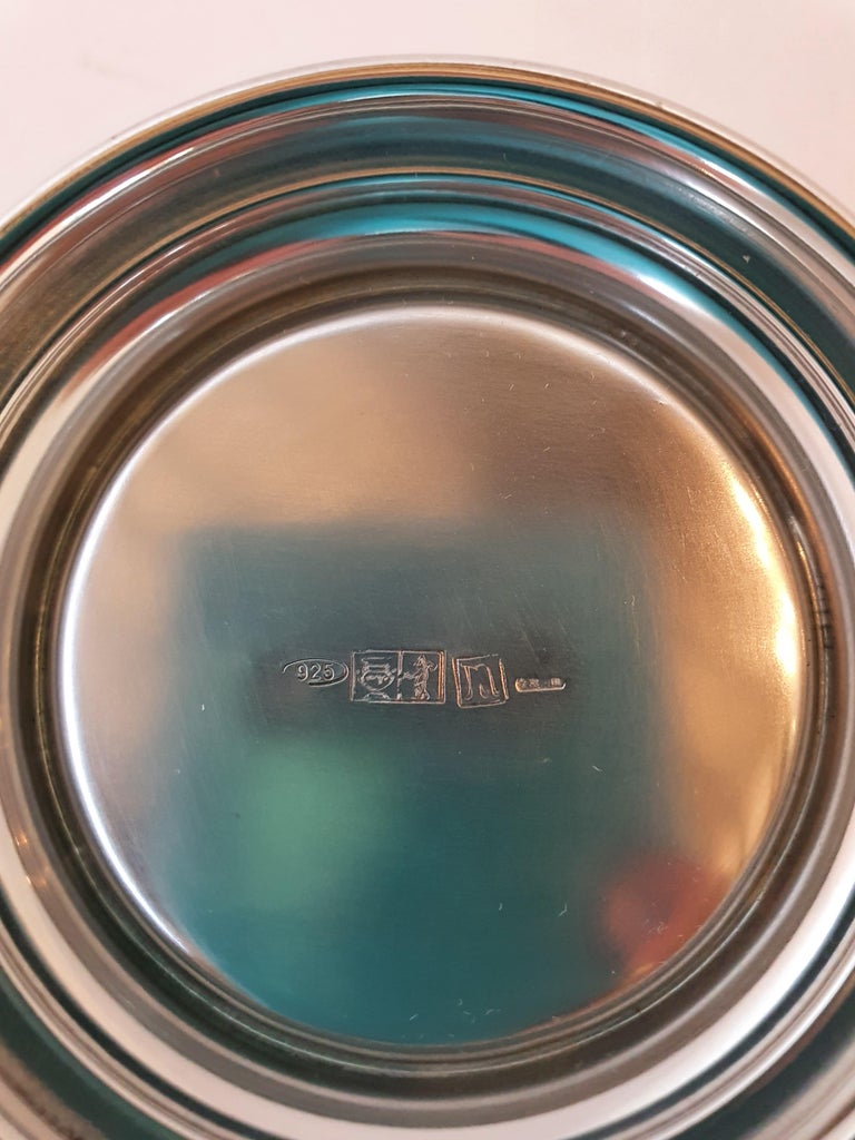 21st Century Georgian Style Hand-Crafted Sterling Silver Jam Jar, Italy ...