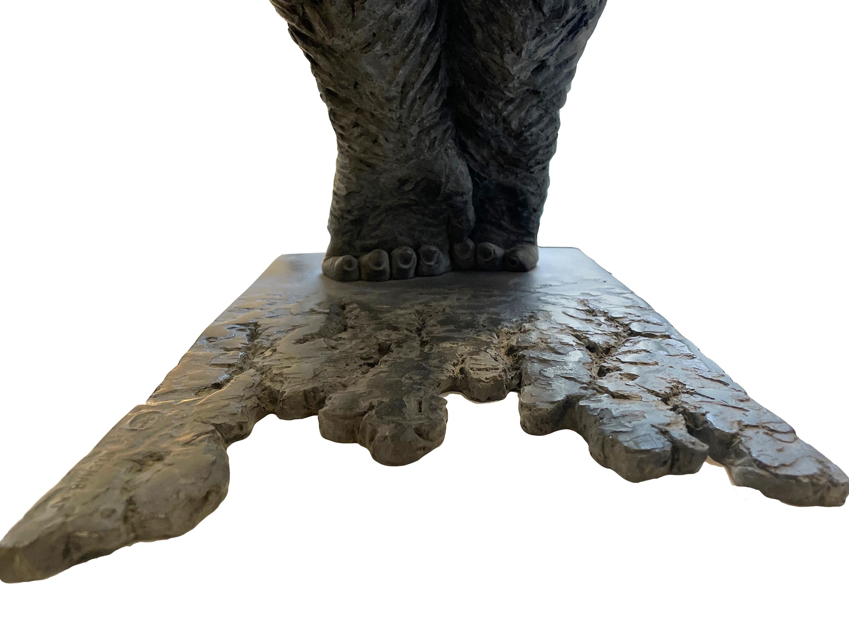 21st Century Gorilla Bronze Sculpture CONGO by Pierre-Jean Chabert For ...